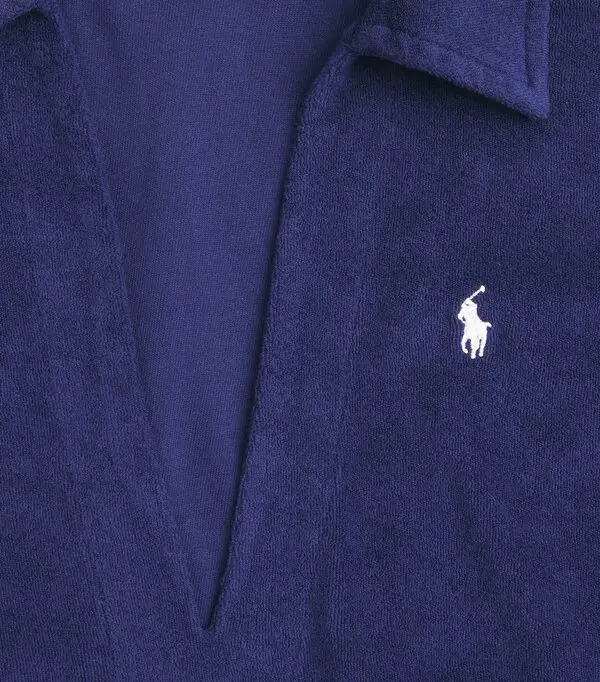 Polo Ralph Lauren Towelling Collared Mini Dress
