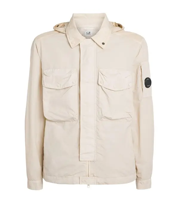 C.P. COMPANY Flatt Goggle Jacket - Grey