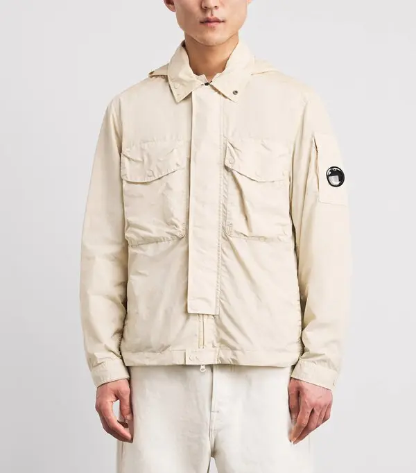 C.P. COMPANY Flatt Goggle Jacket - Grey