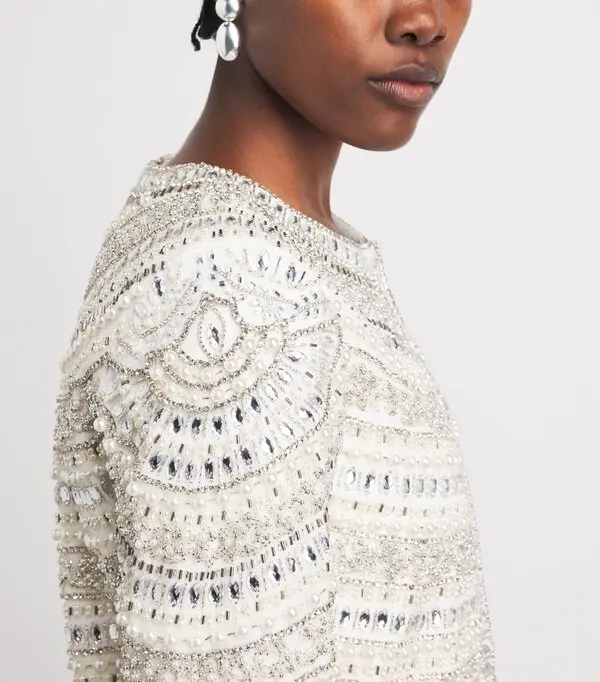 Alice + Olivia Kidman Embellished Jacket