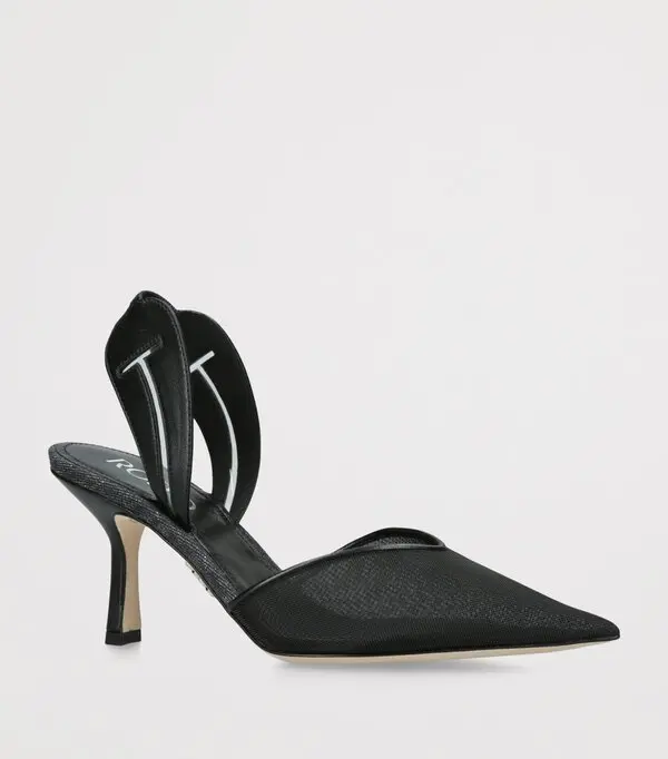 Rodo Mesh Aira Slingback Pumps