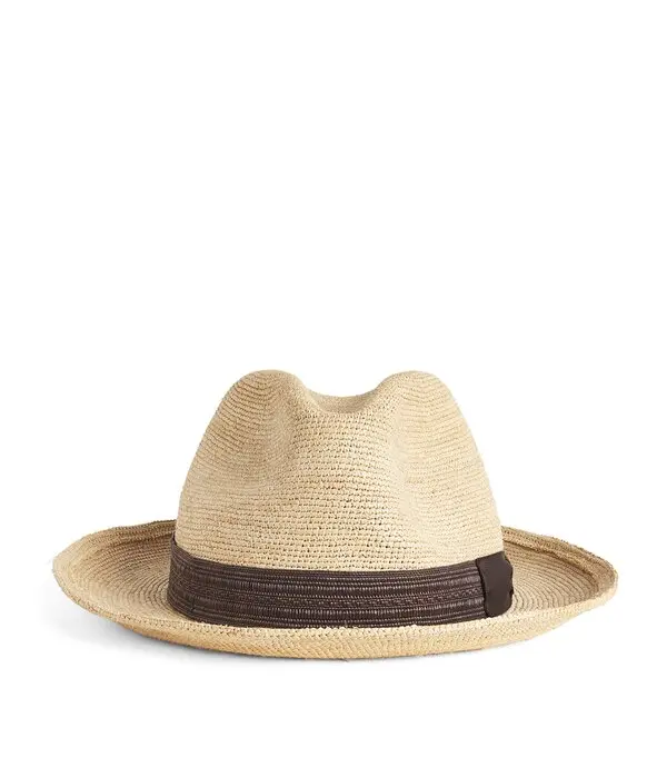 Borsalino Federico Panama Hat - Red