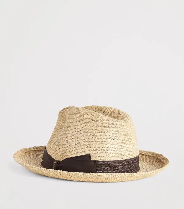 Borsalino Federico Panama Hat - Red