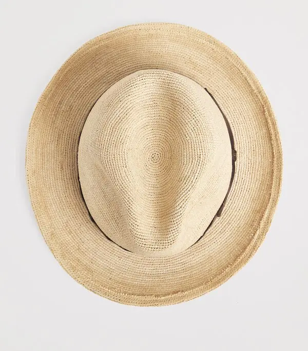 Borsalino Federico Panama Hat - Red