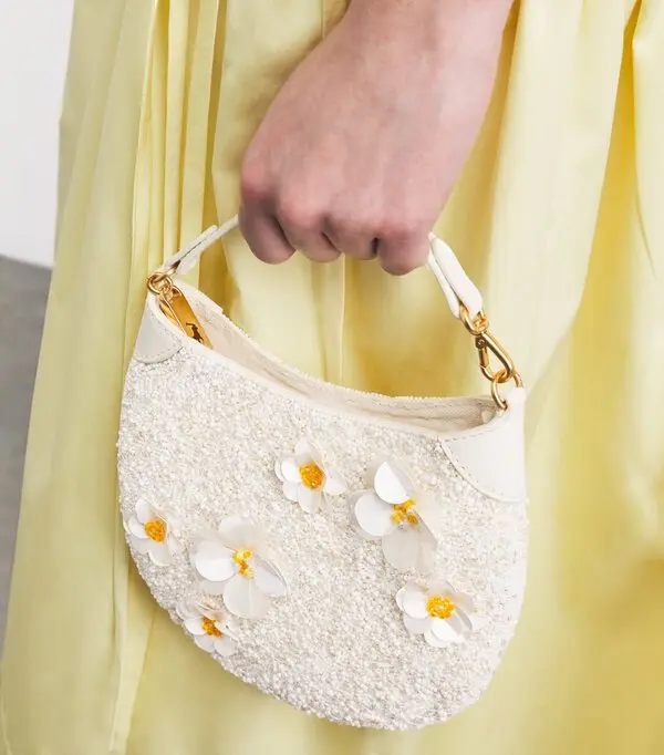 Polo Ralph Lauren Embellished Floral Pouch
