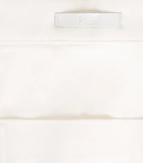 Paige Stevie Bootcut Jeans - White