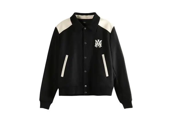 Amiri Varsity Patch Os Zip Hoodie