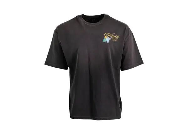 Amiri Chateau Keys Os T-shirt - Black