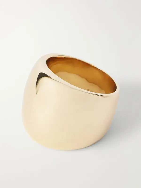 JENNIFER FISHER Puffy -plated Ring - Gold