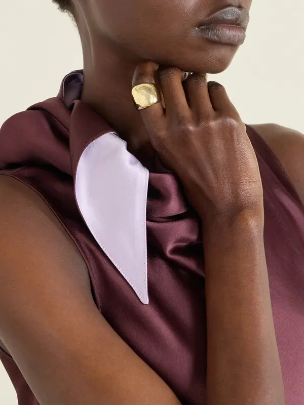 JENNIFER FISHER Puffy -plated Ring