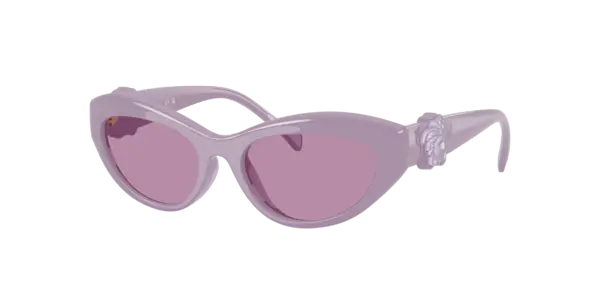 Versace Sunglasses - Dark Violet Mirror Silver Int