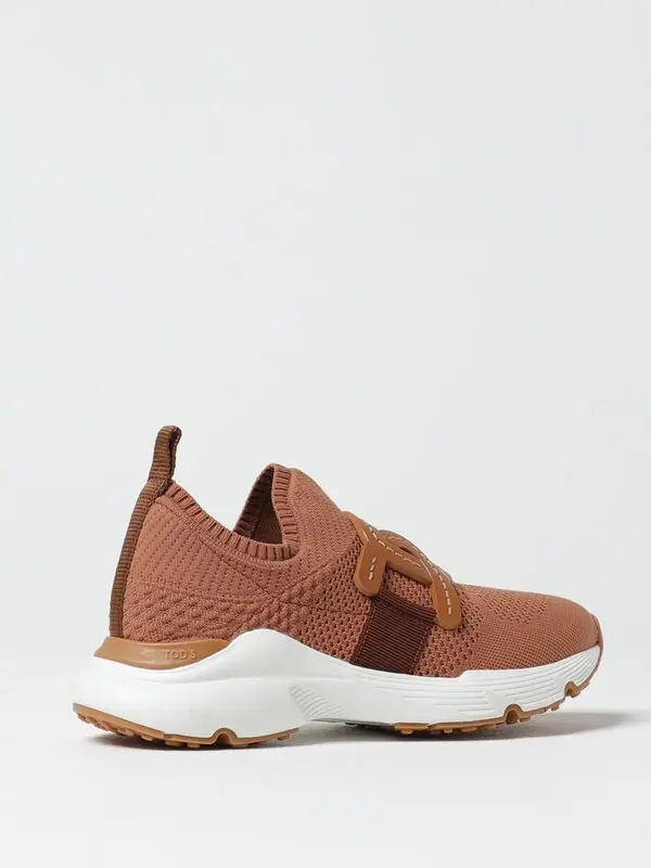 TOD'S Slip-on Sneakers With Horsebit Detail - Camel