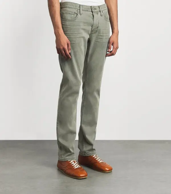 Paige Lennox Slim Jeans - Green
