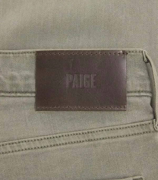 Paige Lennox Slim Jeans - Green