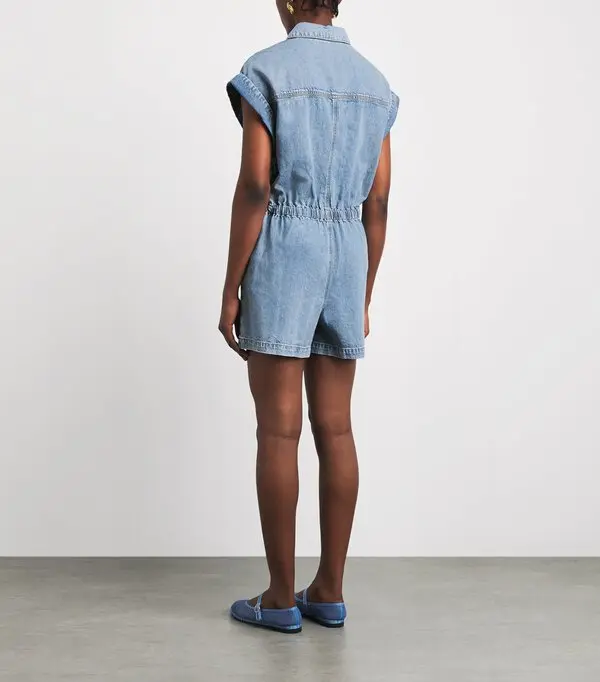 Paige Maliah Playsuit - Blue