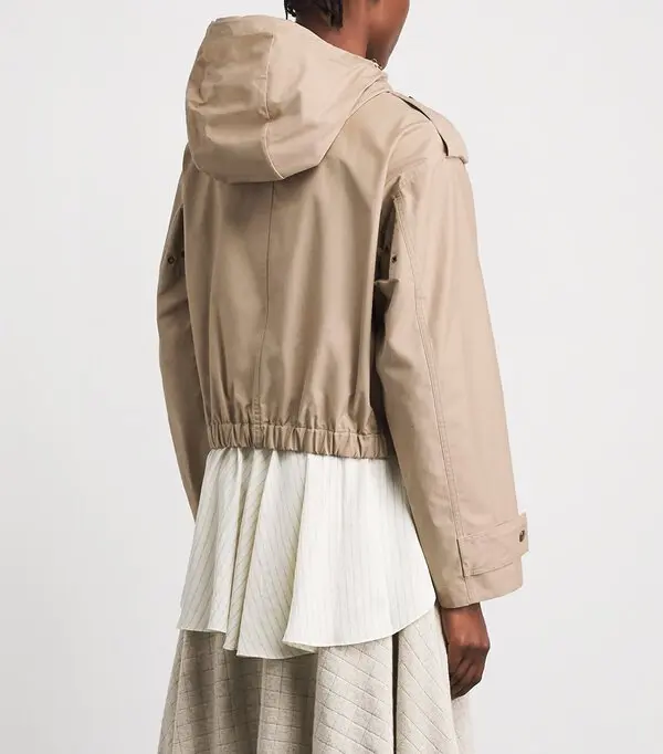 Moncler Hooded Carex Jacket - Yellow