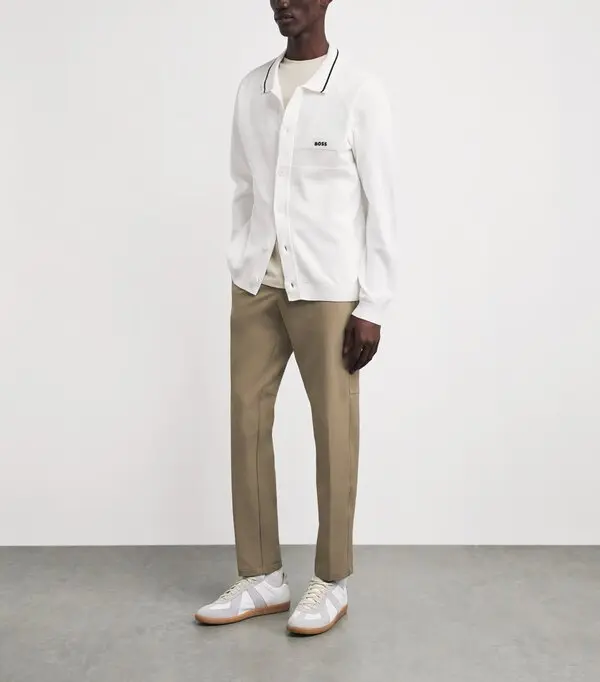 BOSS Cotton Logo Cardigan