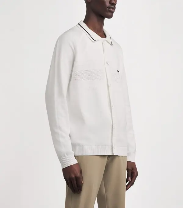 BOSS Cotton Logo Cardigan