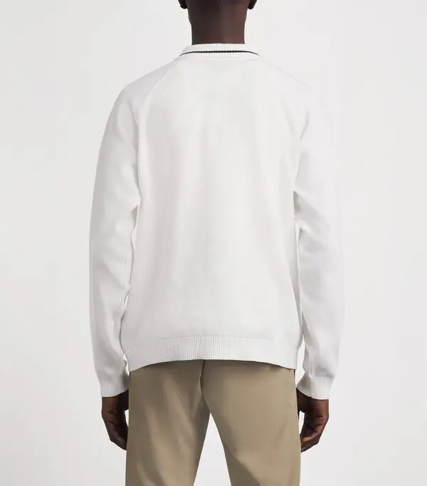 BOSS Cotton Logo Cardigan