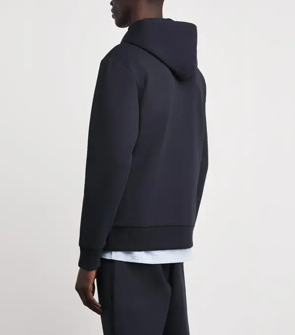 BOSS Stretch-cotton Logo Hoodie
