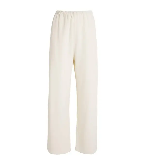 Almada Label Satin Bea Wide-leg Trousers