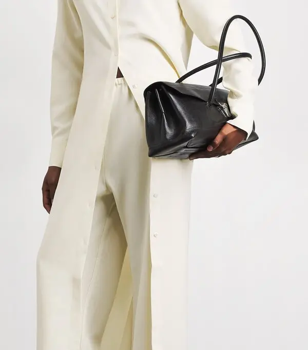 Almada Label Satin Bea Wide-leg Trousers