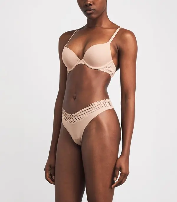 Wolford Romantic Net Push-up Bra