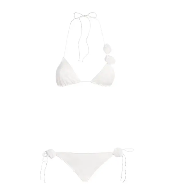 Oseree Rose Bikini - Ivory