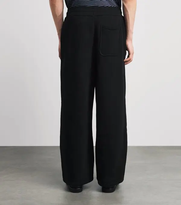 ABOUT:BLANK Cotton Logo Pleated Sweatpants