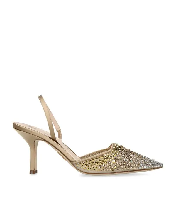Rodo Assia Slingback Pumps 80 - Nude
