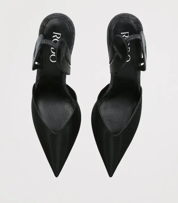 Rodo Mesh Aira Slingback Pumps