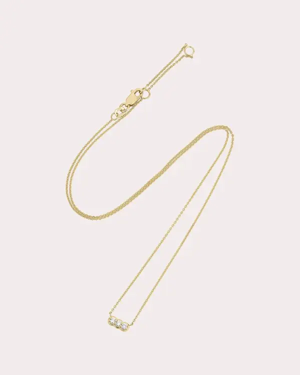 PARKFORD Diamond And 14k Palace Trio Pendant Necklace