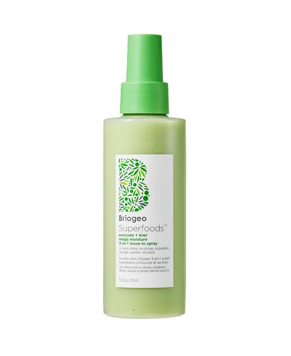 BRIOGEO Superfoods Avo + Kiwi 3-in-1 Leave-in Spray - No Color