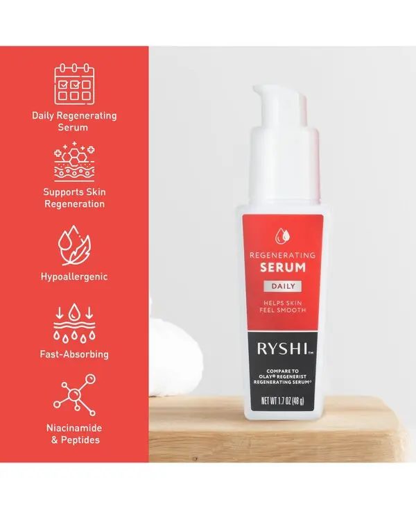 PURSONIC Regenerating Serum – Daily Facial Treatment For Smooth - White