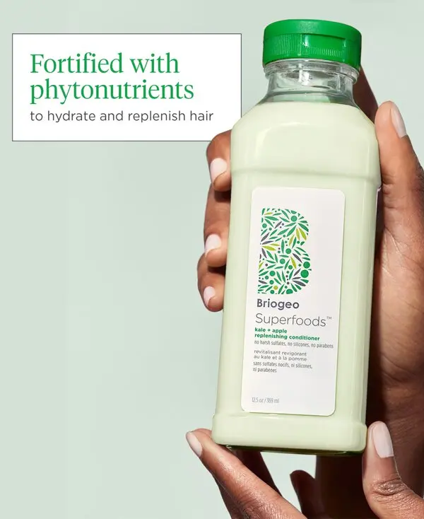 BRIOGEO Kale + Apple Replenishing Superfood Conditioner - No Color