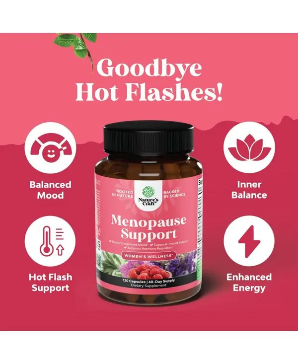 NATURE'S CRAFT Menopause Support Capsules