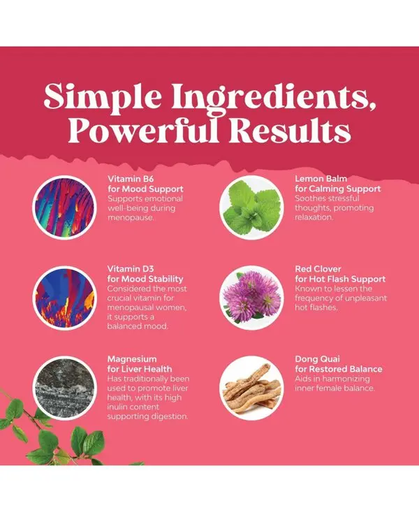 NATURE'S CRAFT Menopause Support Capsules