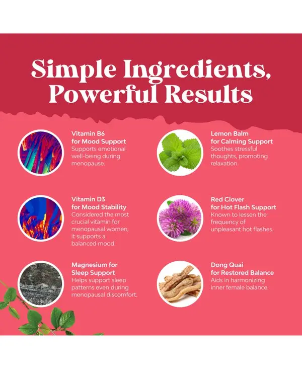NATURE'S CRAFT Menopause Support Capsules