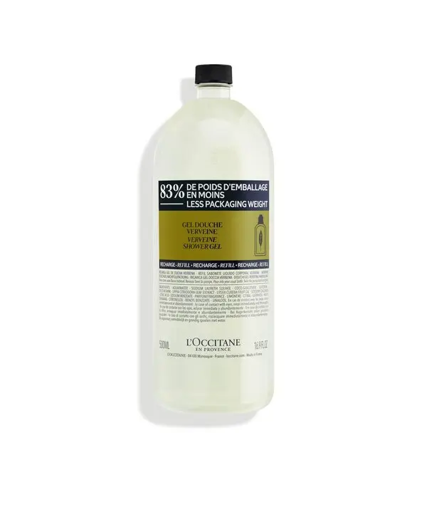 L'OCCITANE Verbena Shower Gel Refill 16.90 Fl Oz - No Color