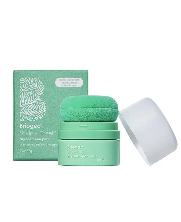 BRIOGEO Style + Treat Translucent Dry Shampoo Puff - No Color