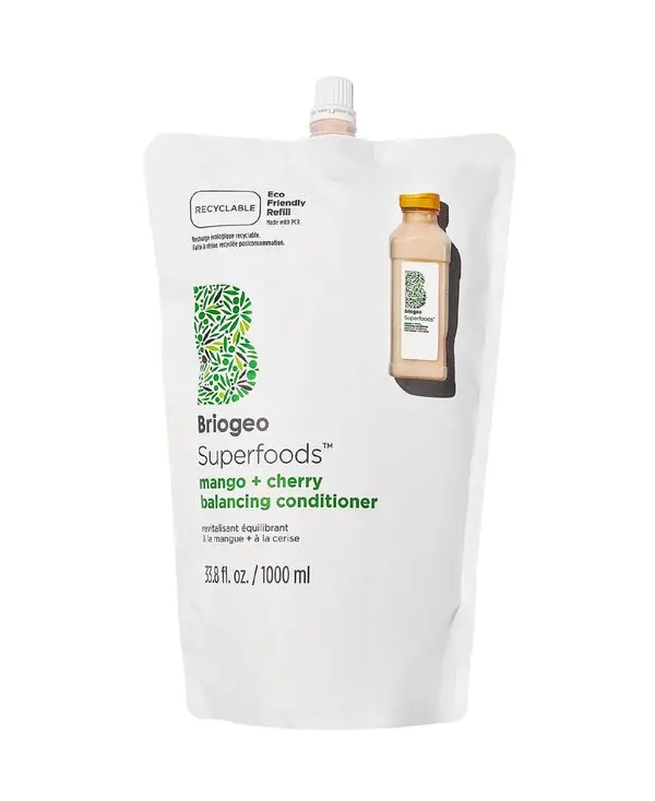 BRIOGEO Superfoods Mango + Cherry Balancing Conditioner - No Color