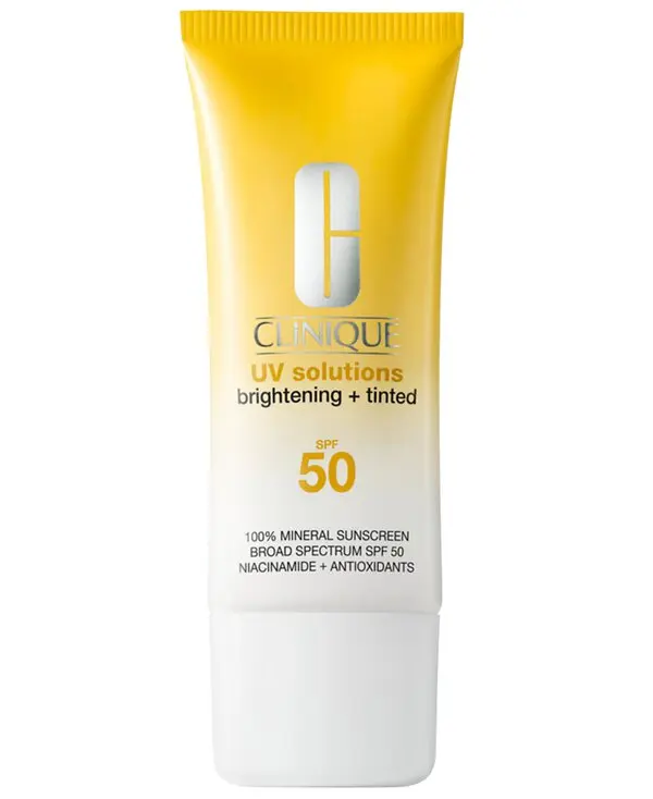 CLINIQUE Uv Solutions Brightening + Tinted Sunscreen Spf 50 - Medium Deep