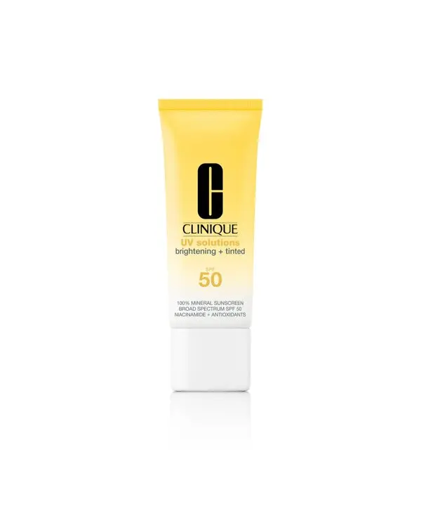 CLINIQUE Uv Solutions Brightening + Tinted Sunscreen Spf 50 - Medium Deep