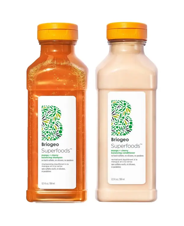 BRIOGEO S 2-pc. Superfoods Mango + Cherry Balancing Shampoo And Conditioner Duo Set - No Color