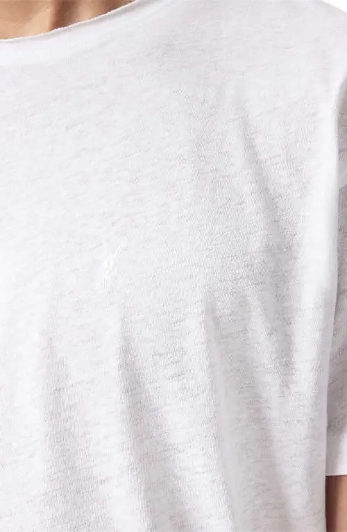 ALLSAINTS Flax Short Sleeve T-shirt - Optic White