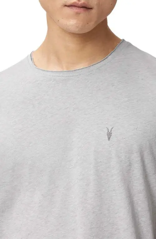 ALLSAINTS Flax Short Sleeve T-shirt - Pebble Grey
