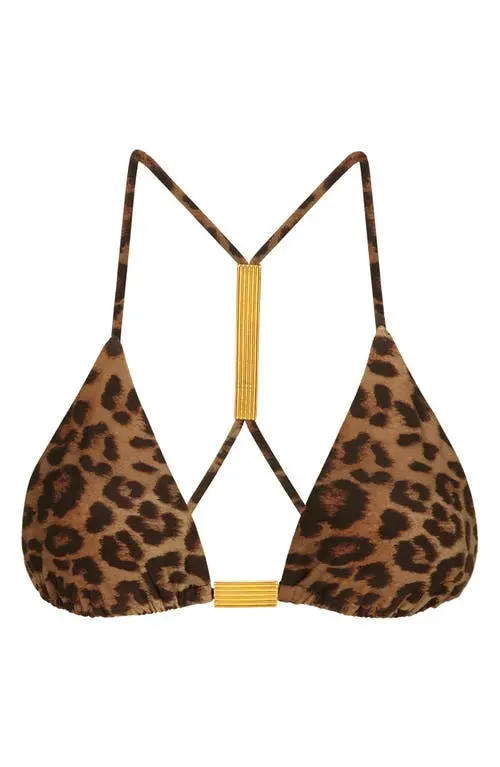 VIX PAULA HERMANNY Tammy T-back Triangle Bikini Top