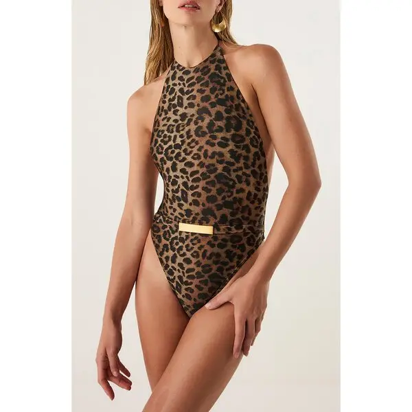 VIX PAULA HERMANNY Tammy Renee Open Back One-piece Swimsuit - Multi