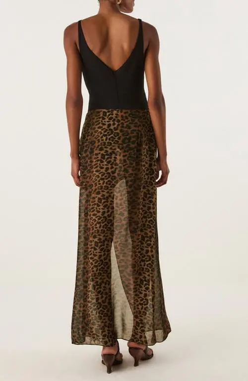 VIX PAULA HERMANNY Tammy Sheer Cover-up Maxi Skirt