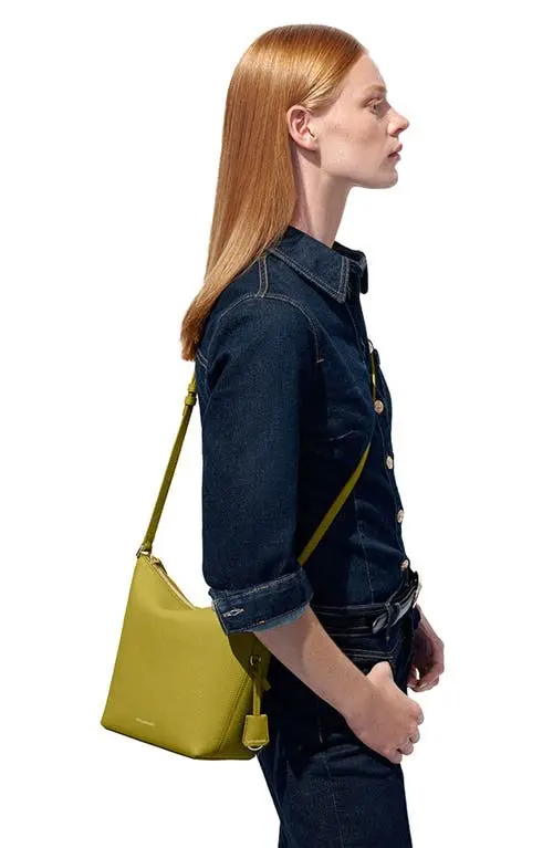 MAISON DE SABRE Zipped Bucket Bag - Martini Green